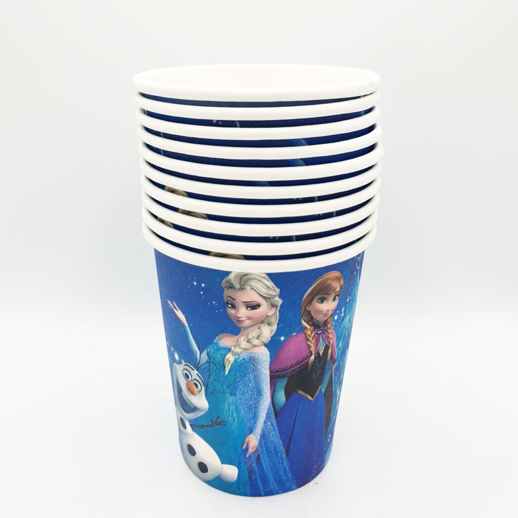 Frozen paper cups - pack of 10 - D Party Shop